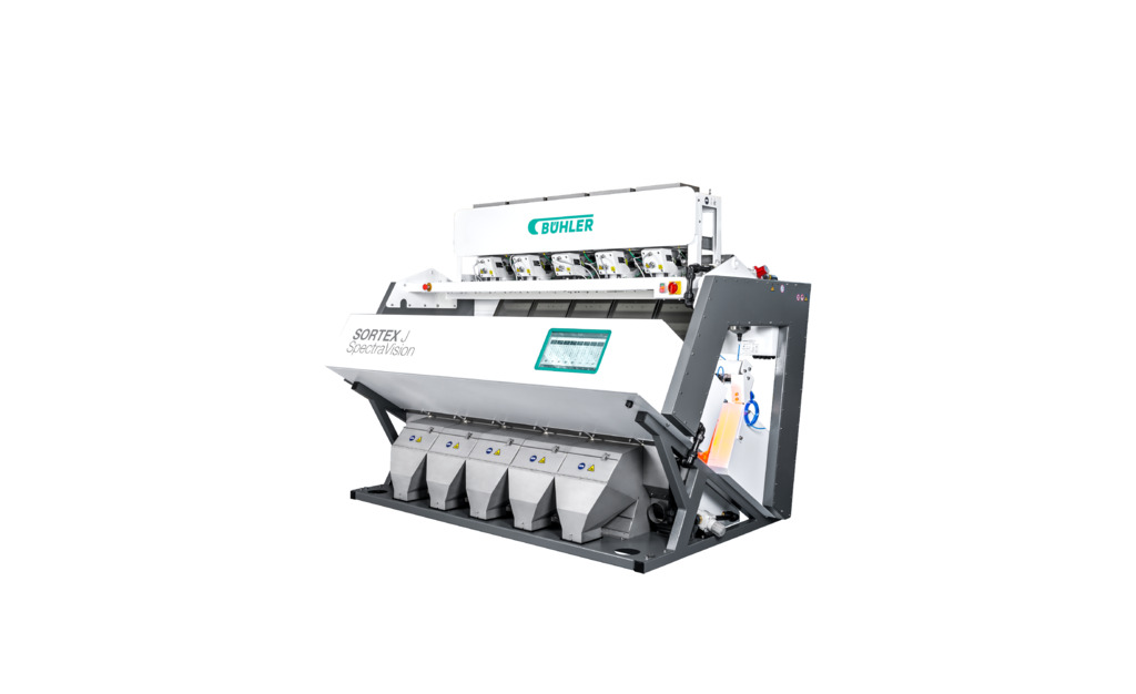 SORTEX J SpectraVision | Pinnacle of optical sorting | Bühler Group