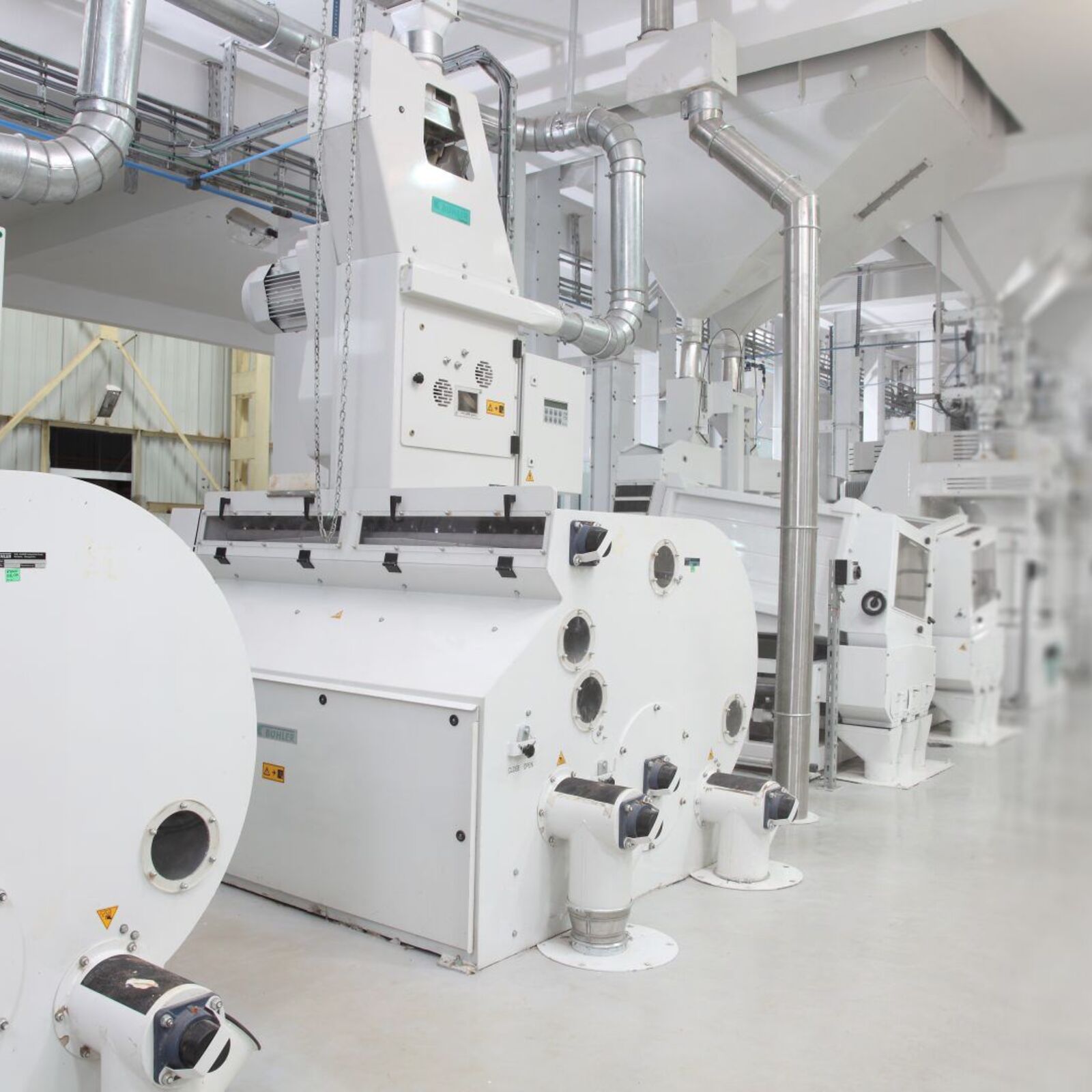 Picture Of Rice Manufacturing Plant