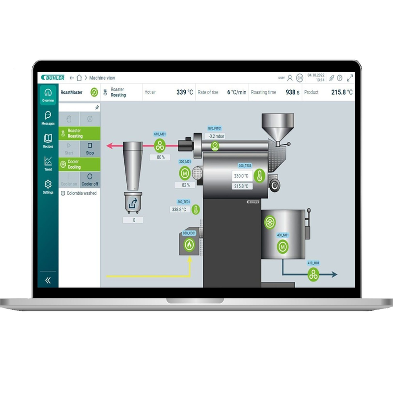 RoastMaster Industrial Coffee Roaster | Bühler Group