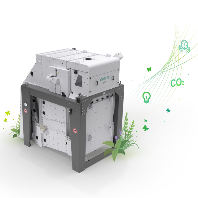 TAS universal cleaning machine | Bühler Group