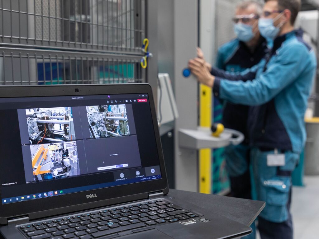 Trials to optimize process parameters