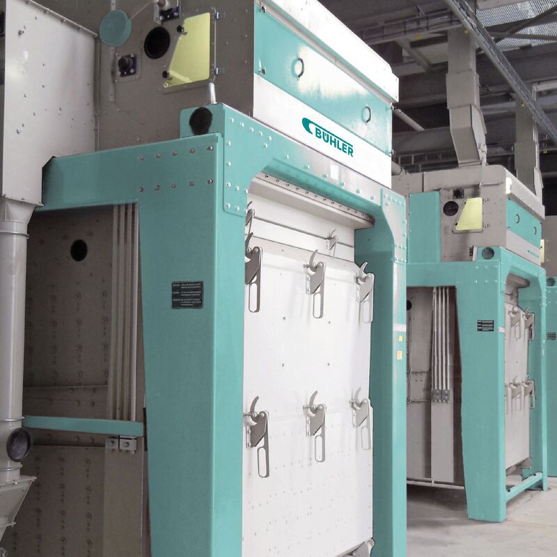 TAS universal cleaning machine | Bühler Group