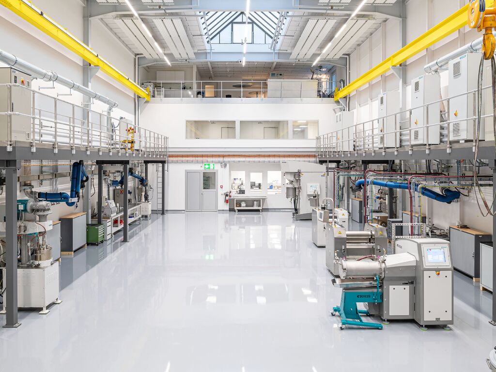 Grinding and dispersing center, Switzerland